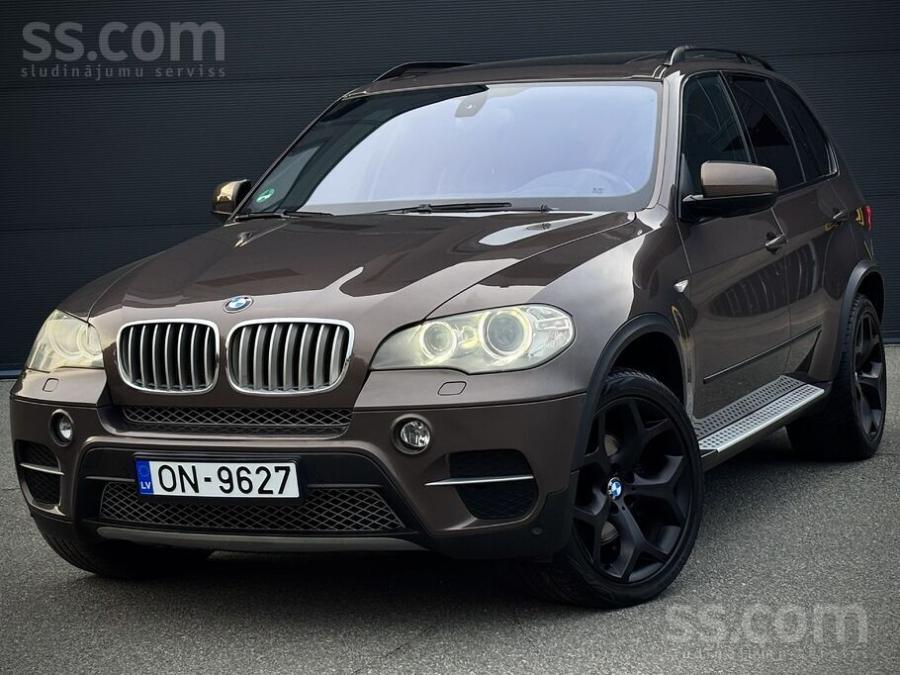 Brūns BMW X5 2010 Rīga, ar dzinēja tilpumu 3.00 L un nobraukumu 252 tūkst. km par 12400 €, foto 1 vietnē AUTOMOTO.COM.LV