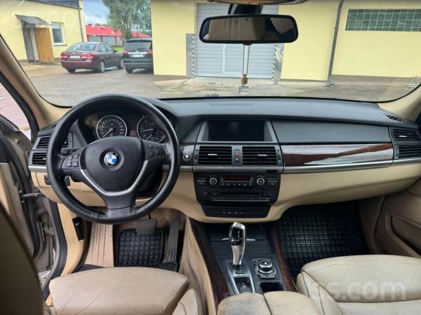 Brown BMW X5 2010 in Riga, with an engine capacity of 3.00 L and mileage of 447 thousand km for 9200 €, photo 8 on AUTOMOTO.COM.LV