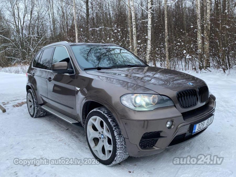 Brūns BMW X5 2011 Pērnava, ar dzinēja tilpumu 3.00 L un nobraukumu 334 tūkst. km par 11490 €, foto 1 vietnē AUTOMOTO.COM.LV