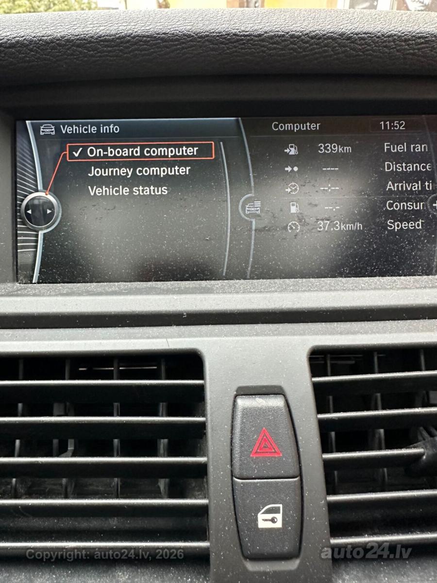 Brown BMW X5 2011 in Tallinn, with an engine capacity of 3.00 L and mileage of 222 thousand km for 13800 €, photo 13 on AUTOMOTO.COM.LV