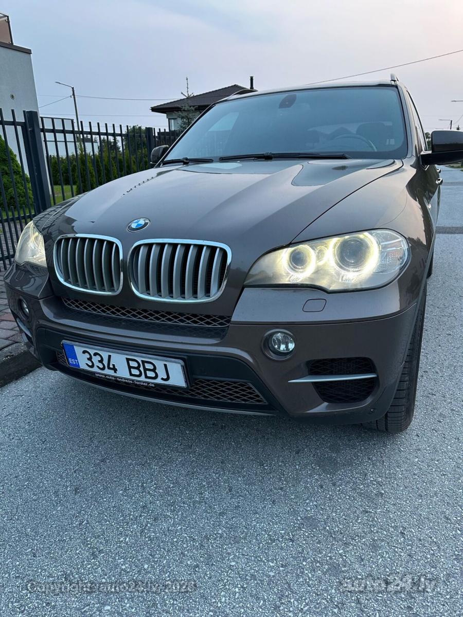 Brown BMW X5 2011 in Tallinn, with an engine capacity of 3.00 L and mileage of 222 thousand km for 13800 €, photo 25 on AUTOMOTO.COM.LV