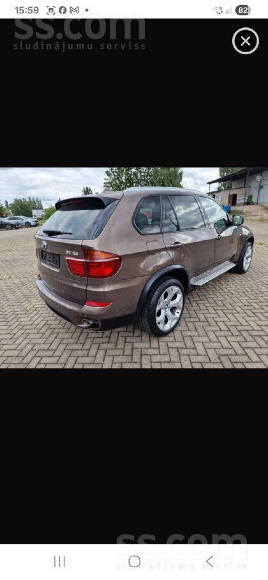 Brūns BMW X5 2011 Rīga, ar dzinēja tilpumu 3.00 L un nobraukumu 253 tūkst. km par 12450 €, foto 4 vietnē AUTOMOTO.COM.LV