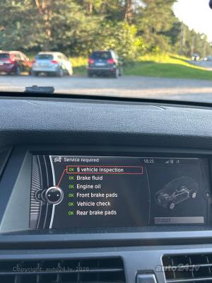 Brūns BMW X5 2011 Tallina, ar dzinēja tilpumu 3.00 L un nobraukumu 284 tūkst. km par 12000 €, foto 8 vietnē AUTOMOTO.COM.LV