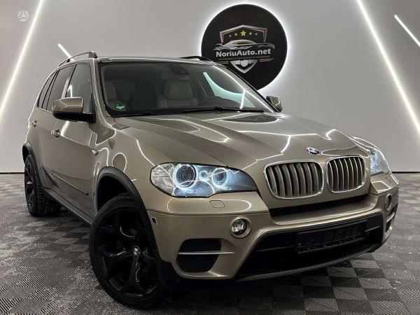 Brown BMW X5 2012 in Marijampole, with an engine capacity of 2.99 L and mileage of 339 thousand km for 11850 €, photo 1 on AUTOMOTO.COM.LV