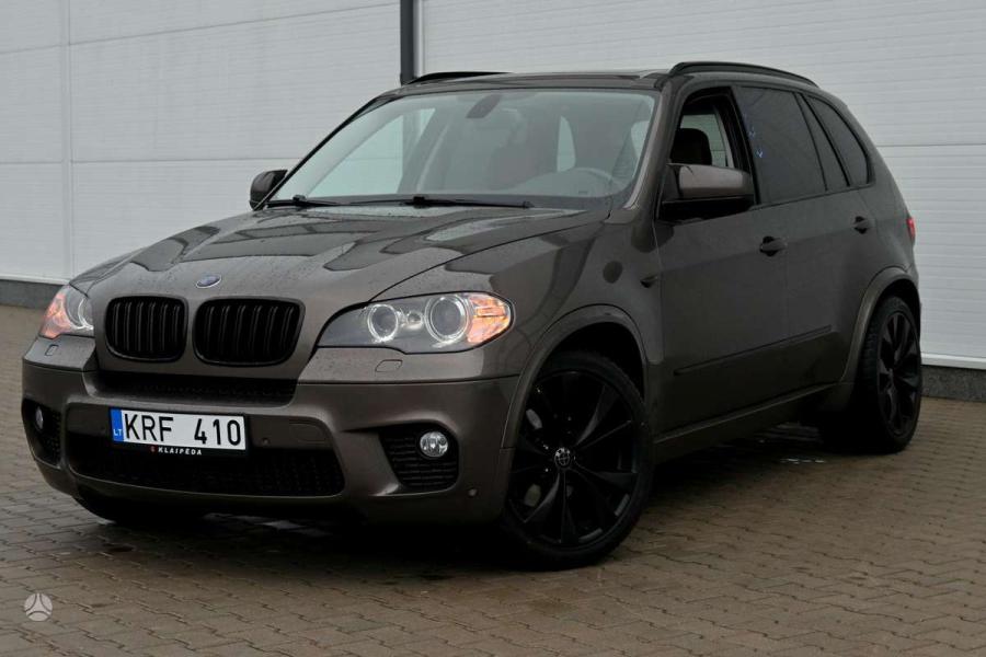 Brūns BMW X5 2012 Kretinga, ar dzinēja tilpumu 3.50 L un nobraukumu 215 tūkst. km par 9499 €, foto 3 vietnē AUTOMOTO.COM.LV