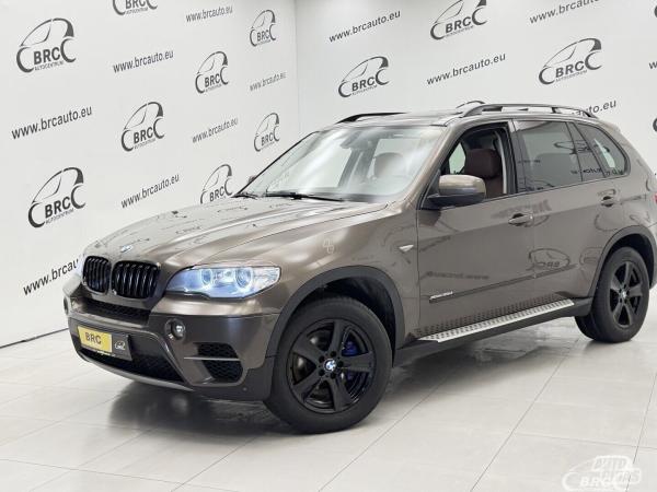 Brown BMW X5 2012 in Avizieniai, with an engine capacity of 3.00 L and mileage of 301 thousand km for 11900 €, photo 1 on AUTOMOTO.COM.LV