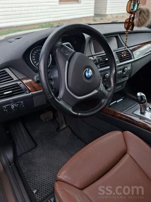 Brūns BMW X5 2012 Jēkabpils, ar dzinēja tilpumu 3.00 L un nobraukumu 198 tūkst. km par 15000 €, foto 6 vietnē AUTOMOTO.COM.LV