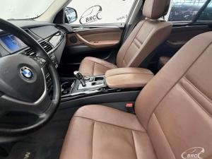 Brown BMW X5 2012 in Vilnius, with an engine capacity of 2.99 L and mileage of 301 thousand km for 10099 €, photo 27 on AUTOMOTO.COM.LV