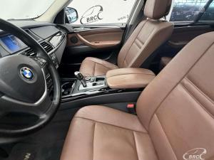 Brown BMW X5 2012 in Vilnius, with an engine capacity of 2.99 L and mileage of 301 thousand km for 9800 €, photo 27 on AUTOMOTO.COM.LV