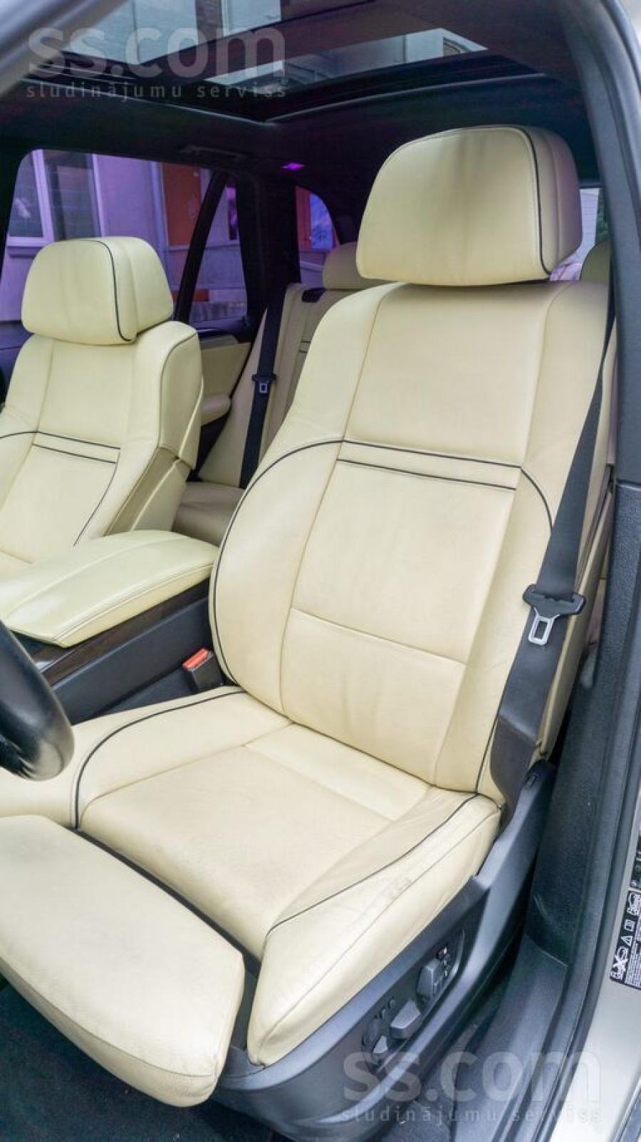 Brown BMW X5 2012 in Riga, with an engine capacity of 3.00 L and mileage of 233 thousand km for 11490 €, photo 28 on AUTOMOTO.COM.LV