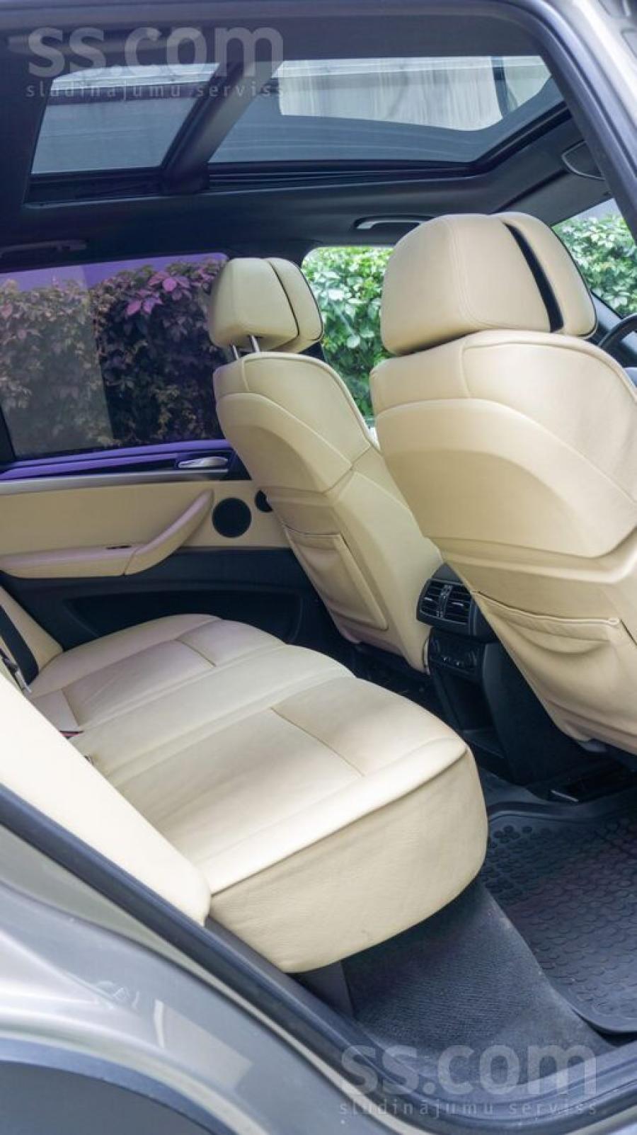 Brown BMW X5 2012 in Riga, with an engine capacity of 3.00 L and mileage of 233 thousand km for 11490 €, photo 30 on AUTOMOTO.COM.LV