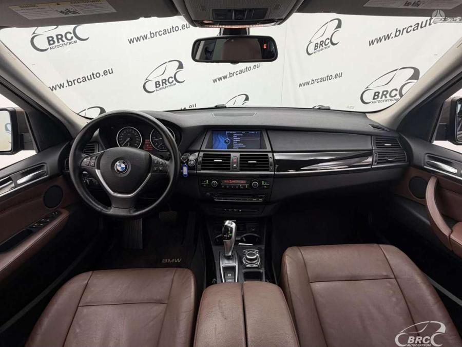Brūns BMW X5 2012 Viļņa, ar dzinēja tilpumu 2.99 L un nobraukumu 301 tūkst. km par 9100 €, foto 5 vietnē AUTOMOTO.COM.LV