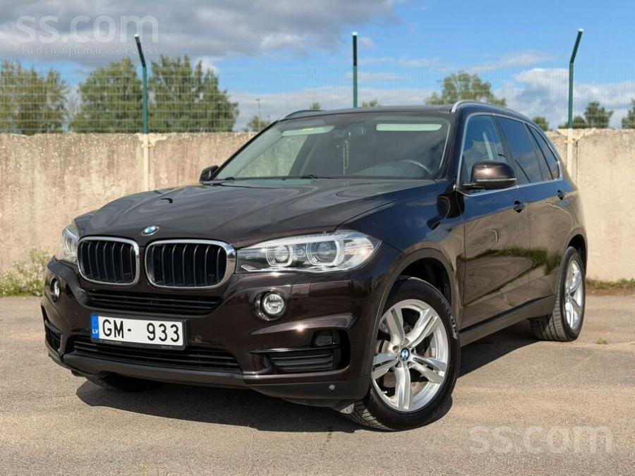 Brown BMW X5 2013 in Ogre, with an engine capacity of 3.00 L and mileage of 250 thousand km for 17500 €, photo 3 on AUTOMOTO.COM.LV