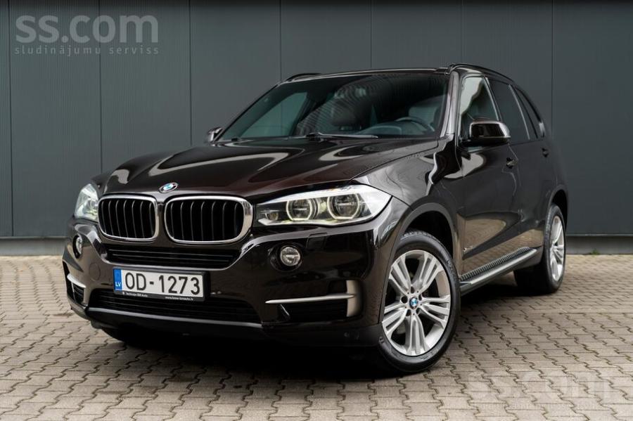Brown BMW X5 2013 in Riga, with an engine capacity of 3.00 L and mileage of 249 thousand km for 16000 €, photo 1 on AUTOMOTO.COM.LV