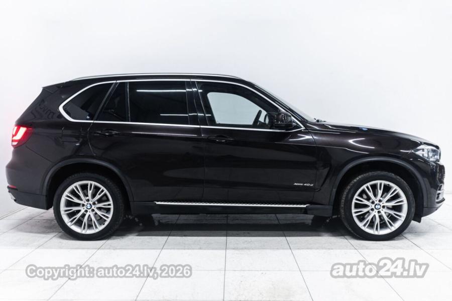 Brown BMW X5 2014 in Tallinn, with an engine capacity of 3.00 L and mileage of 263 thousand km for 17990 €, photo 10 on AUTOMOTO.COM.LV