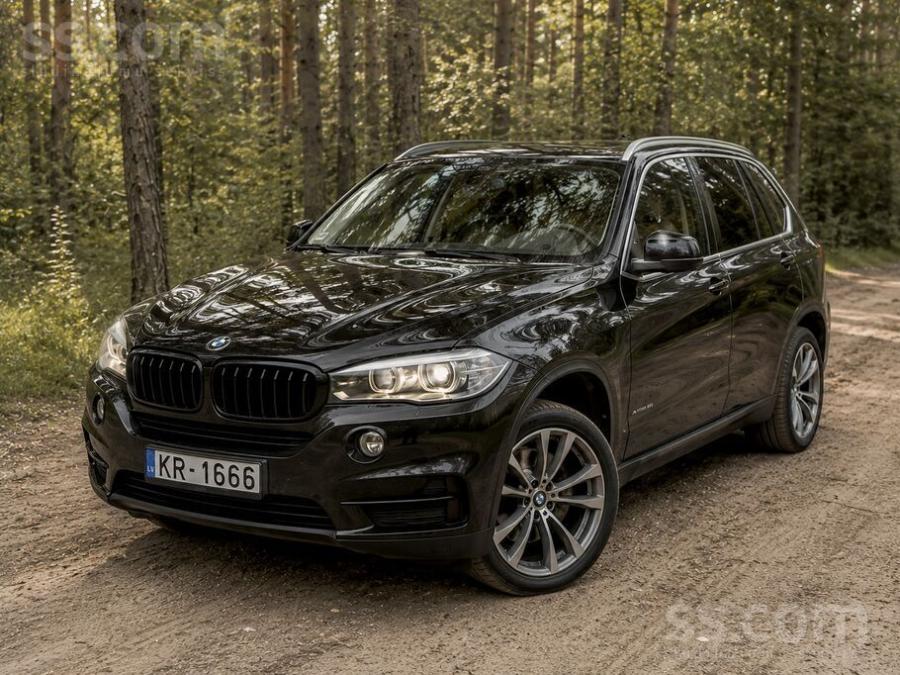 Brown BMW X5 2014 in Riga, with an engine capacity of 2.00 L and mileage of 196 thousand km for 19190 €, photo 11 on AUTOMOTO.COM.LV