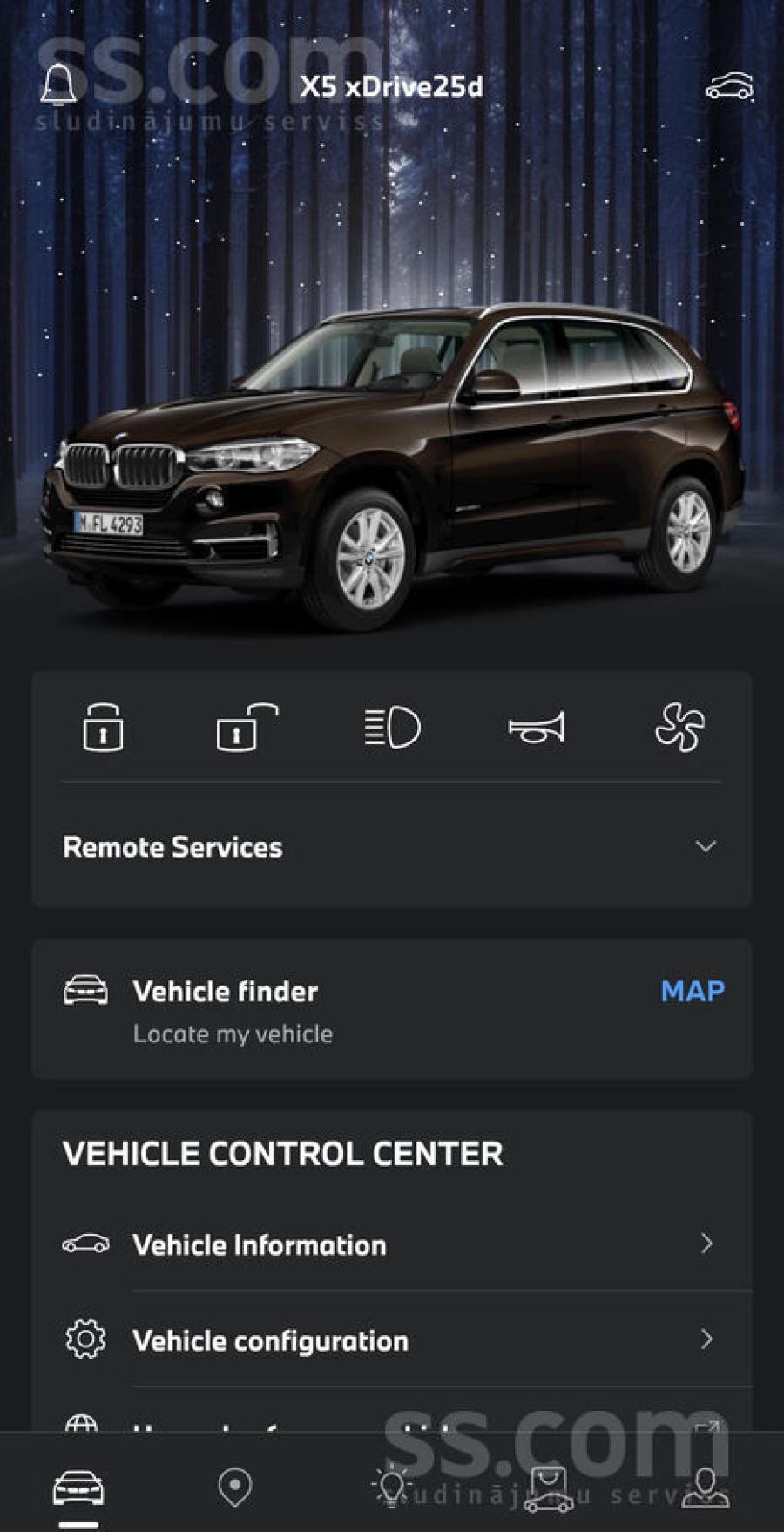 Brown BMW X5 2014 in Riga, with an engine capacity of 2.00 L and mileage of 196 thousand km for 19190 €, photo 26 on AUTOMOTO.COM.LV