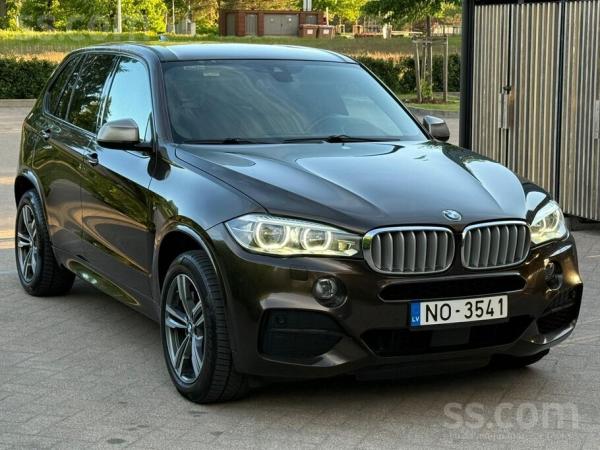 Brown BMW X5 2014 in Riga, with an engine capacity of 3.00 L and mileage of 0 thousand km for 16990 €, photo 8 on AUTOMOTO.COM.LV