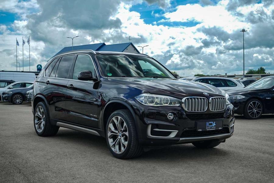 Brown BMW X5 2014 in Marijampole, with an engine capacity of 2.99 L and mileage of 190 thousand km for 18950 €, photo 1 on AUTOMOTO.COM.LV