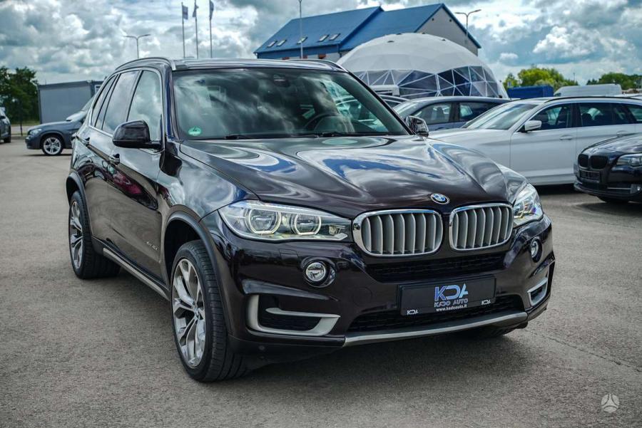 Brown BMW X5 2014 in Marijampole, with an engine capacity of 2.99 L and mileage of 190 thousand km for 18950 €, photo 3 on AUTOMOTO.COM.LV