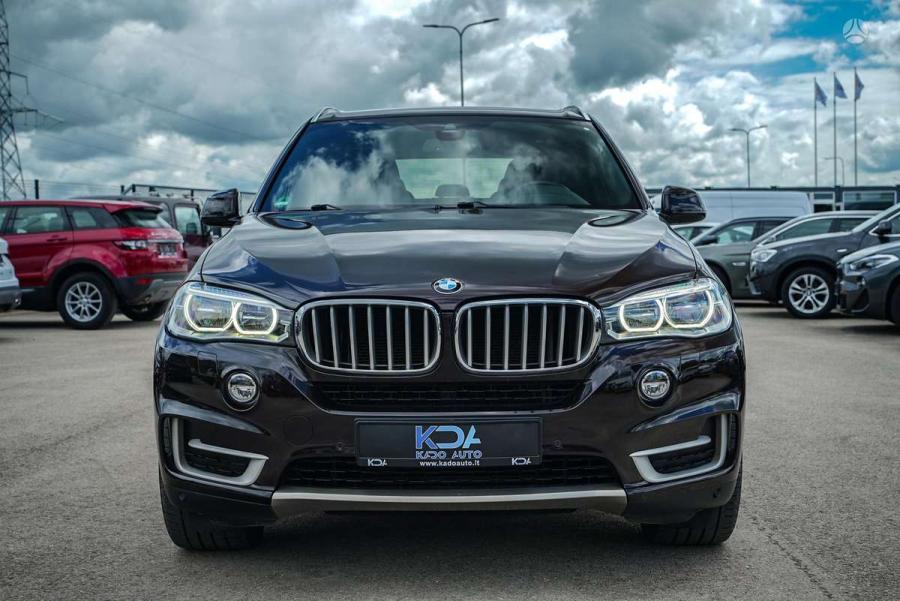Brown BMW X5 2014 in Marijampole, with an engine capacity of 2.99 L and mileage of 190 thousand km for 18950 €, photo 4 on AUTOMOTO.COM.LV