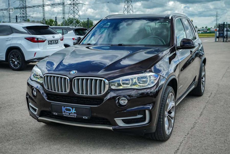 Brown BMW X5 2014 in Marijampole, with an engine capacity of 2.99 L and mileage of 190 thousand km for 18950 €, photo 5 on AUTOMOTO.COM.LV