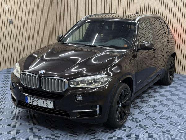 Brown BMW X5 2014 in Marijampole, with an engine capacity of 2.99 L and mileage of 338 thousand km for 15750 €, photo 10 on AUTOMOTO.COM.LV