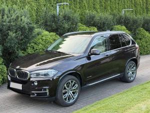 Brown BMW X5 2014 in Vilnius, with an engine capacity of 2.98 L and mileage of 252 thousand km for 14850 €, photo 4 on AUTOMOTO.COM.LV