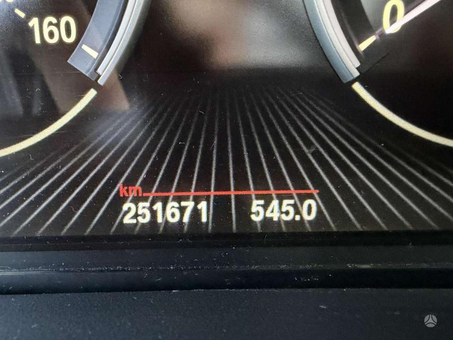 Brown BMW X5 2014 in Vilnius, with an engine capacity of 2.98 L and mileage of 252 thousand km for 14850 €, photo 16 on AUTOMOTO.COM.LV