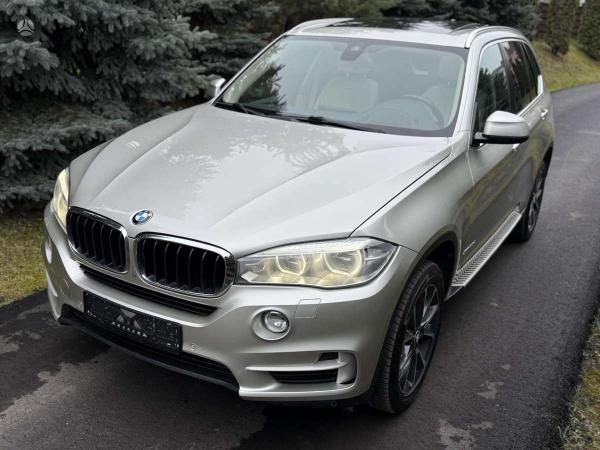 Brown BMW X5 2015 in Utena, with an engine capacity of 2.00 L and mileage of 297 thousand km for 16990 €, photo 2 on AUTOMOTO.COM.LV