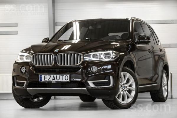 Brown BMW X5 2015 in Tukums, with an engine capacity of 3.00 L and mileage of 0 thousand km for 18777 €, photo 1 on AUTOMOTO.COM.LV