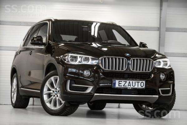 Brown BMW X5 2015 in Tukums, with an engine capacity of 3.00 L and mileage of 0 thousand km for 18777 €, photo 2 on AUTOMOTO.COM.LV