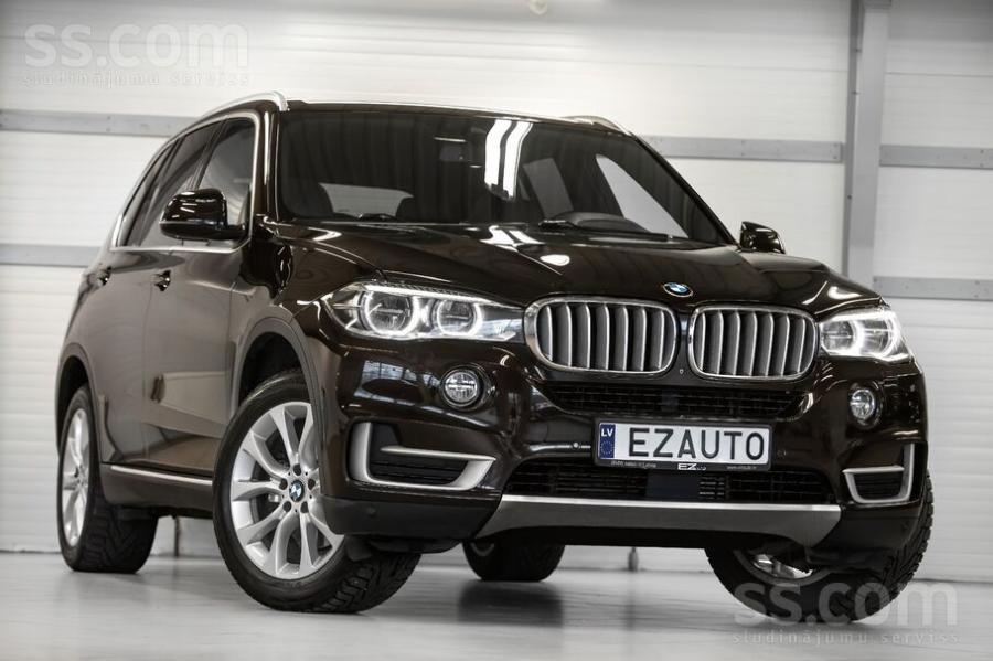 Brūns BMW X5 2015 Tukums, ar dzinēja tilpumu 3.00 L un nobraukumu 0 tūkst. km par 18777 €, foto 3 vietnē AUTOMOTO.COM.LV