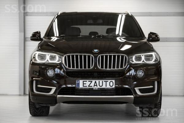 Brown BMW X5 2015 in Tukums, with an engine capacity of 3.00 L and mileage of 0 thousand km for 18777 €, photo 10 on AUTOMOTO.COM.LV