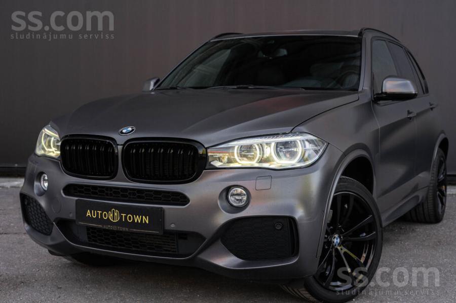 Brown BMW X5 2015 in Riga, with an engine capacity of 3.00 L and mileage of 237 thousand km for 21990 €, photo 3 on AUTOMOTO.COM.LV