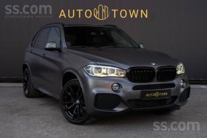 Brown BMW X5 2015 in Riga, with an engine capacity of 3.00 L and mileage of 237 thousand km for 21990 €, photo 5 on AUTOMOTO.COM.LV