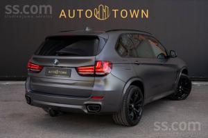 Brown BMW X5 2015 in Riga, with an engine capacity of 3.00 L and mileage of 237 thousand km for 21990 €, photo 6 on AUTOMOTO.COM.LV