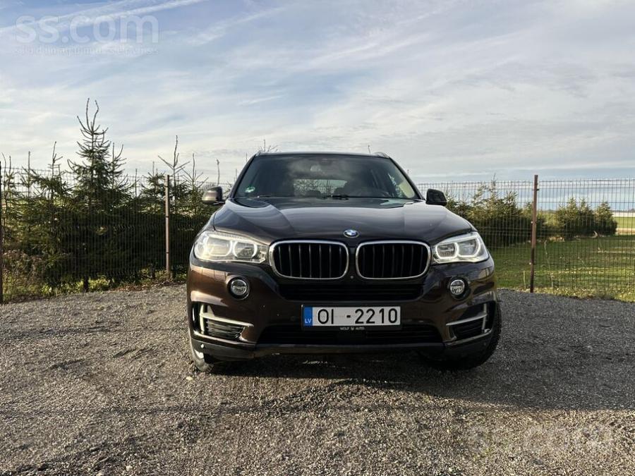 Brūns BMW X5 2015 Tukums, ar dzinēja tilpumu 3.00 L un nobraukumu 216 tūkst. km par 20990 €, foto 6 vietnē AUTOMOTO.COM.LV