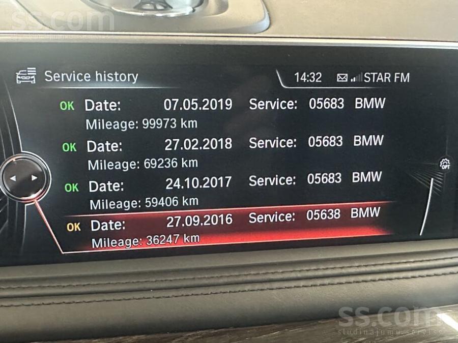Brūns BMW X5 2015 Tukums, ar dzinēja tilpumu 3.00 L un nobraukumu 216 tūkst. km par 20990 €, foto 19 vietnē AUTOMOTO.COM.LV