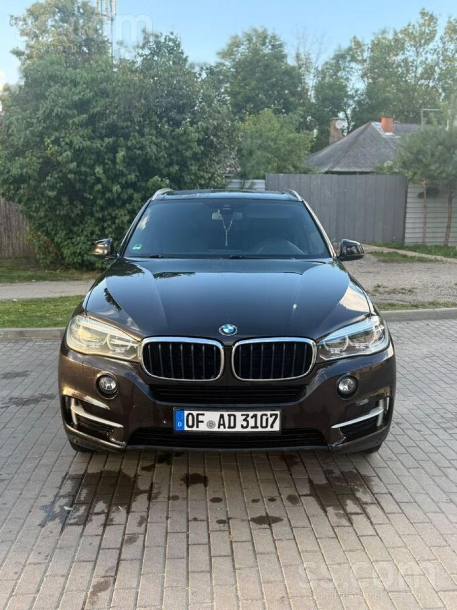 Brown BMW X5 2015 in Rezekne, with an engine capacity of 2.00 L and mileage of 247 thousand km for 15600 €, photo 1 on AUTOMOTO.COM.LV