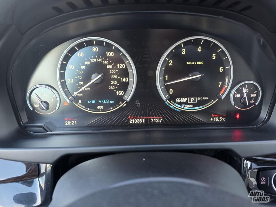 Brūns BMW X5 2015 Kauņa, ar dzinēja tilpumu 3.00 L un nobraukumu 210 tūkst. km par 17800 €, foto 18 vietnē AUTOMOTO.COM.LV