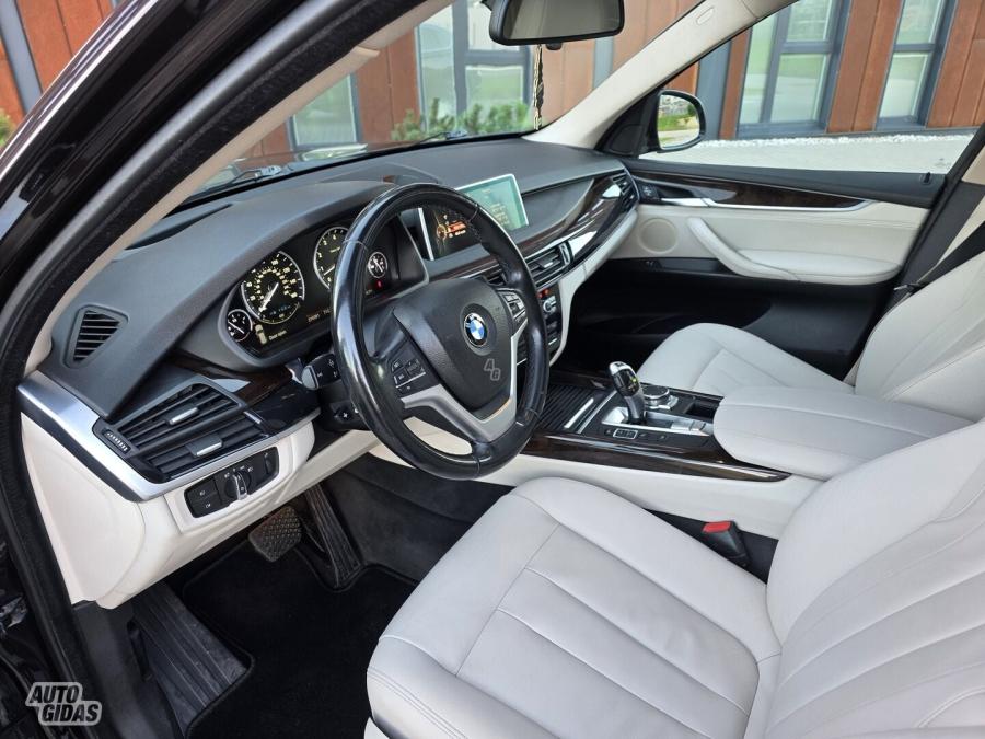 Brūns BMW X5 2015 Kauņa, ar dzinēja tilpumu 3.00 L un nobraukumu 210 tūkst. km par 17800 €, foto 20 vietnē AUTOMOTO.COM.LV