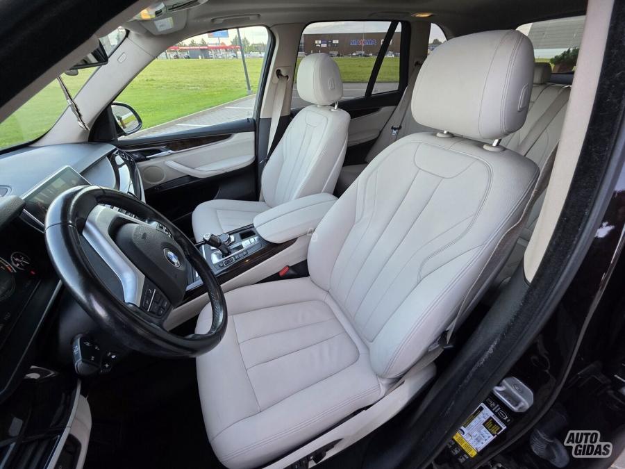 Brūns BMW X5 2015 Kauņa, ar dzinēja tilpumu 3.00 L un nobraukumu 210 tūkst. km par 17800 €, foto 27 vietnē AUTOMOTO.COM.LV