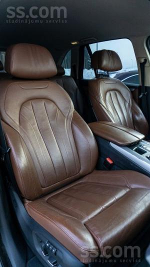 Brown BMW X5 2015 in Riga, with an engine capacity of 3.00 L and mileage of 259 thousand km for 15490 €, photo 30 on AUTOMOTO.COM.LV