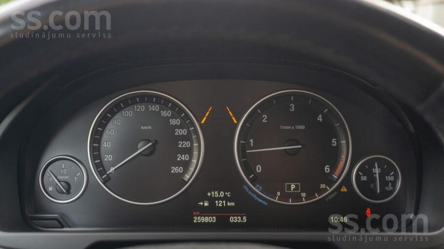 Brown BMW X5 2015 in Riga, with an engine capacity of 3.00 L and mileage of 259 thousand km for 15490 €, photo 22 on AUTOMOTO.COM.LV