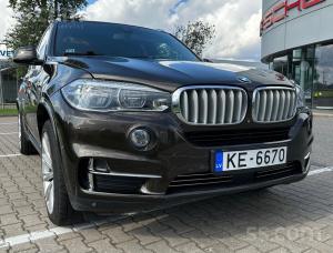 Brown BMW X5 2015 in Riga, with an engine capacity of 3.00 L and mileage of 285 thousand km for 18400 €, photo  on AUTOMOTO.COM.LV