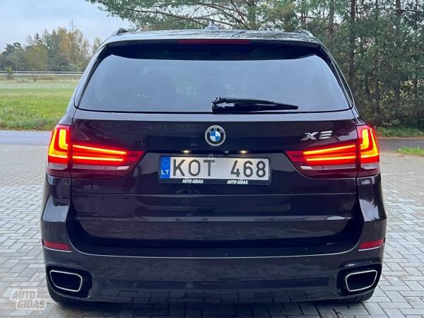 Brown BMW X5 2015 in Panevezys, with an engine capacity of 3.00 L and mileage of 349 thousand km for 14800 €, photo 4 on AUTOMOTO.COM.LV
