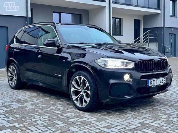 Brown BMW X5 2015 in Panevezys, with an engine capacity of 3.00 L and mileage of 349 thousand km for 14800 €, photo 6 on AUTOMOTO.COM.LV