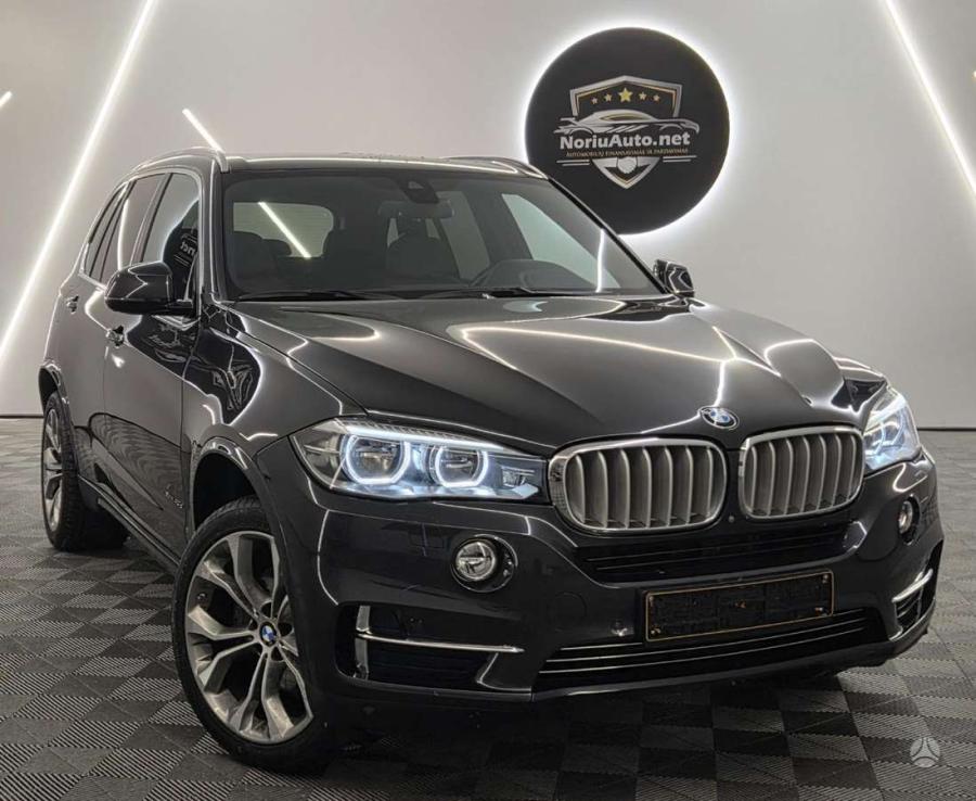 Brown BMW X5 2016 in Marijampole, with an engine capacity of 2.99 L and mileage of 265 thousand km for 18950 €, photo 1 on AUTOMOTO.COM.LV