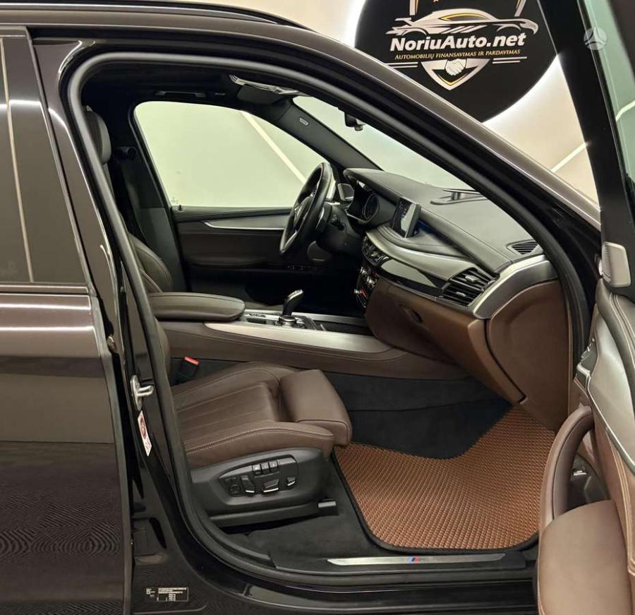 Brūns BMW X5 2016 Marijampole, ar dzinēja tilpumu 2.99 L un nobraukumu 221 tūkst. km par 23850 €, foto 30 vietnē AUTOMOTO.COM.LV